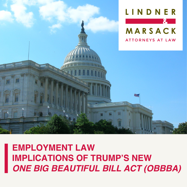Employment Law implications of Trump’s New One Big Beautiful Bill Act ...